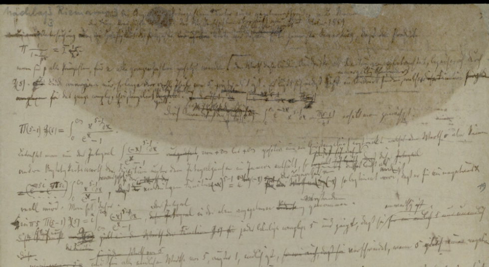 L'ipotesi di Riemann compie 160 anni - Maddmaths!